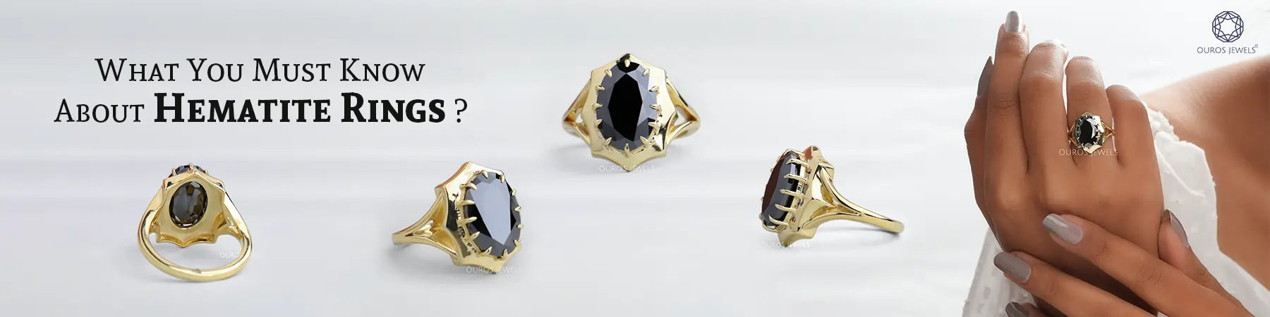 What You Must Know About Hematite Ring — Ouros Jewels