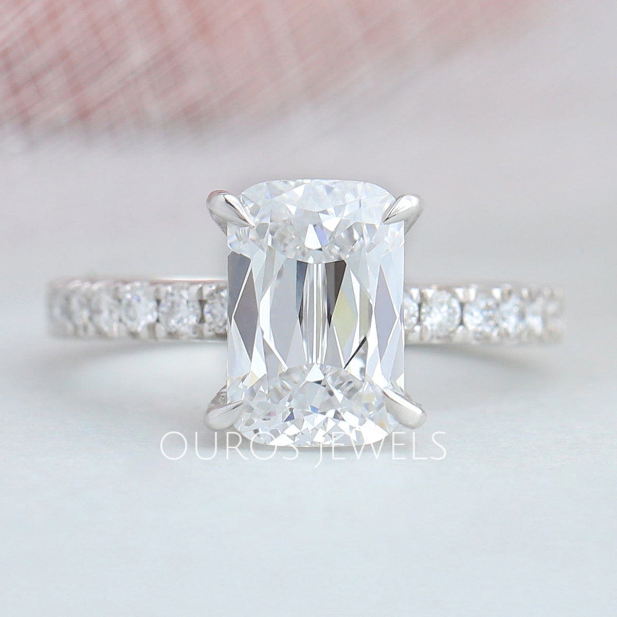 Criss Cut Diamond Engagement Ring — Ouros Jewels