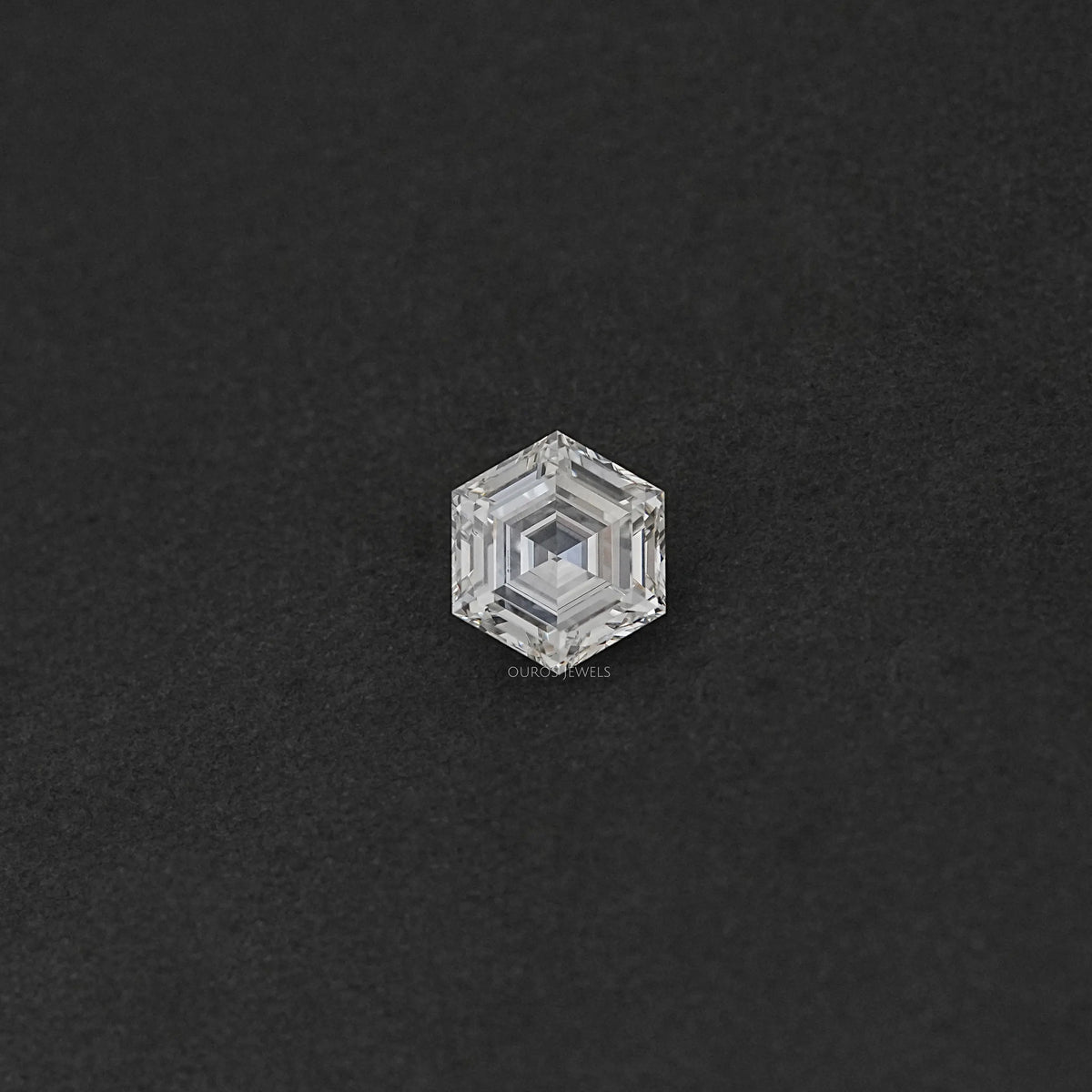 Hexagon Step Cut Lab-Grown Diamond — Ouros Jewels