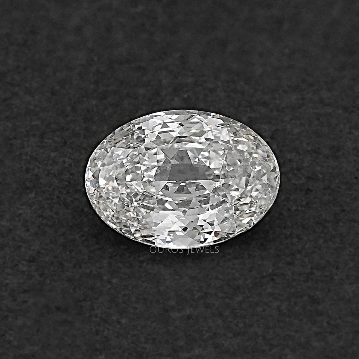 Loose Oval Portuguese Cut Lab Diamond - 5.0 Carat — Ouros Jewels