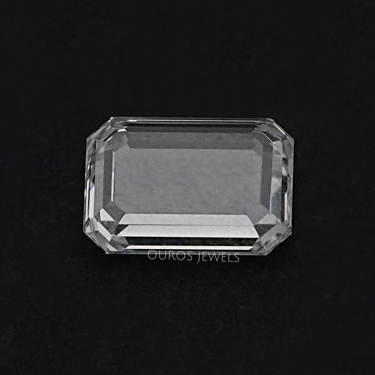 Emerald Portrait Cut Lab Loose Diamond — Ouros Jewels