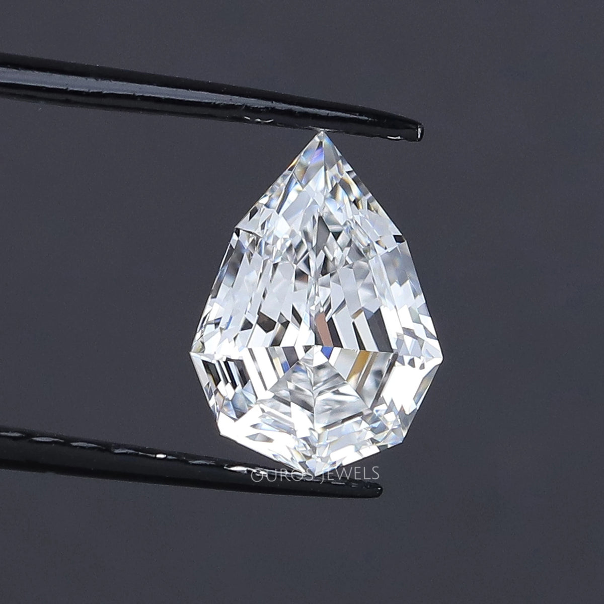 Step Cut Pear Diamond | Ouros Jewels