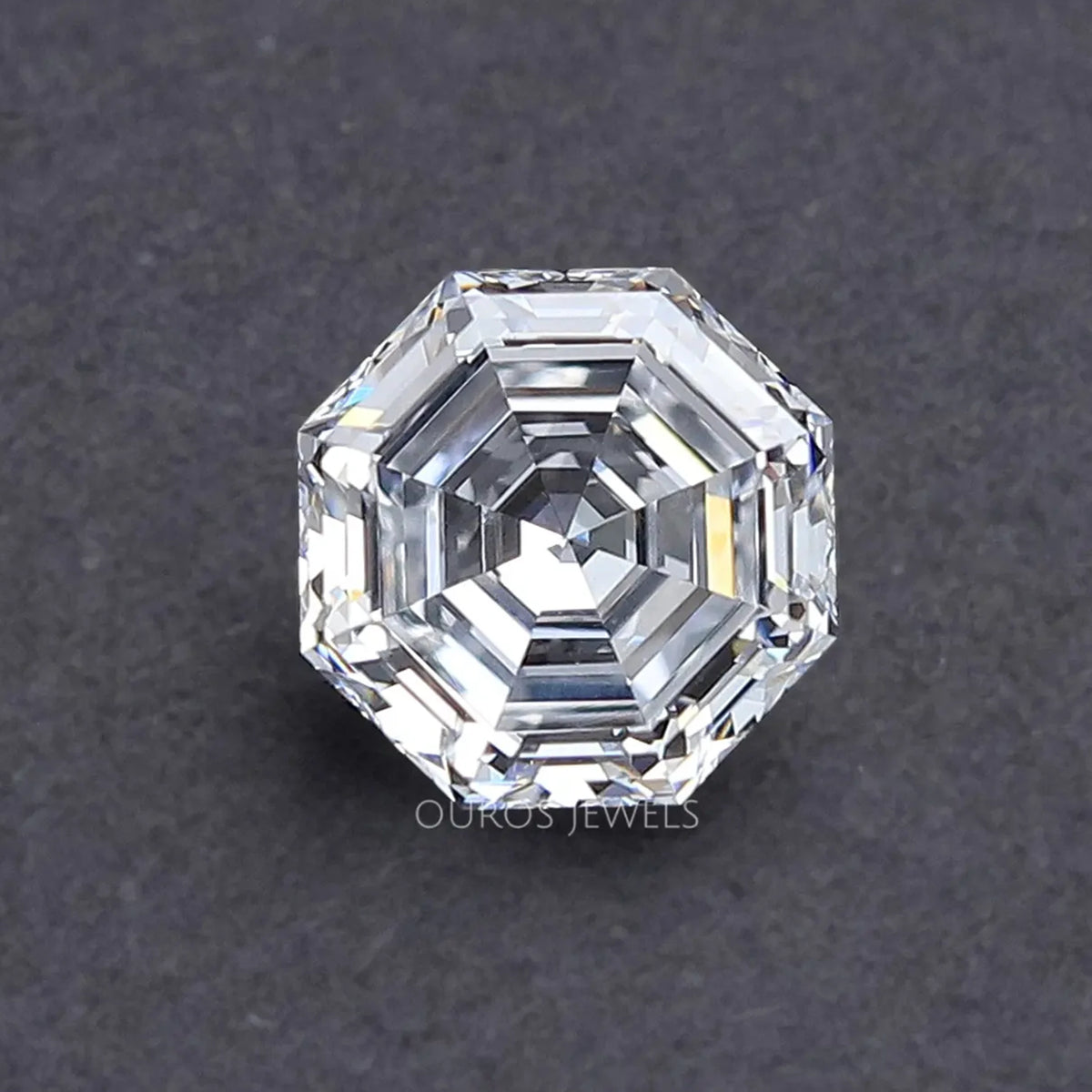 Octagon Cut Lab Grown Diamond | Ouros Jewels