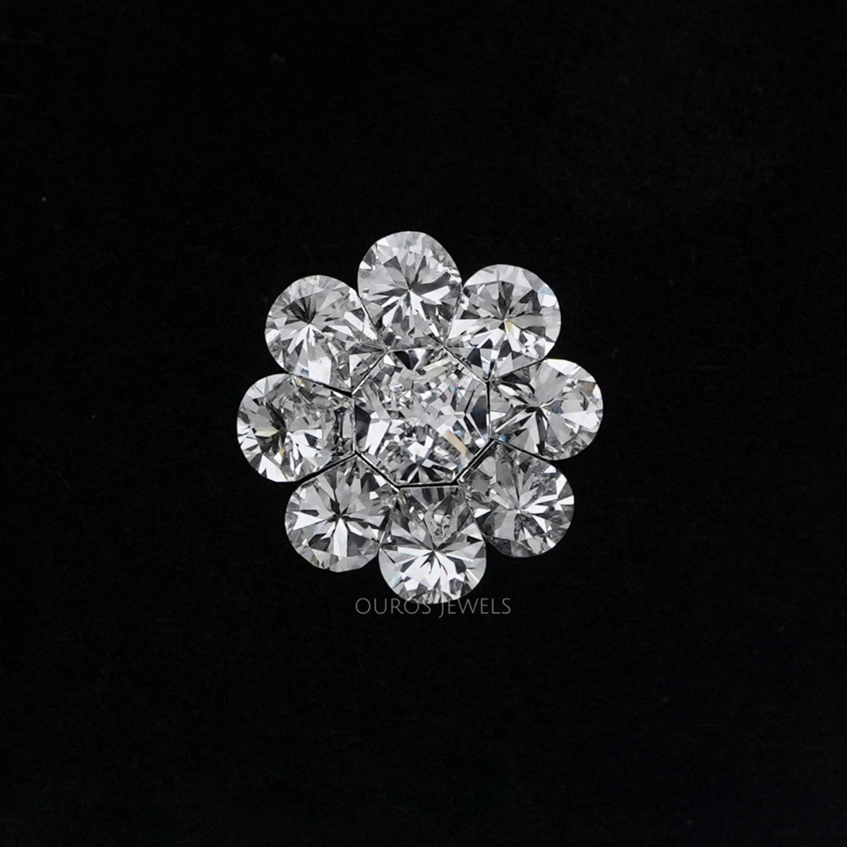 Round Pie Cut Loose Diamond — Ouros Jewels
