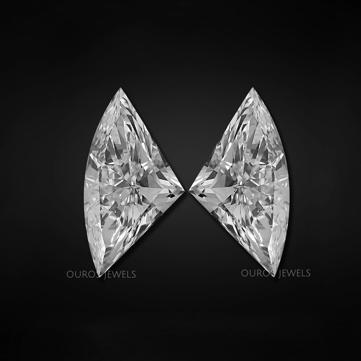 Fancy Fan Cut Diamond — Ouros Jewels