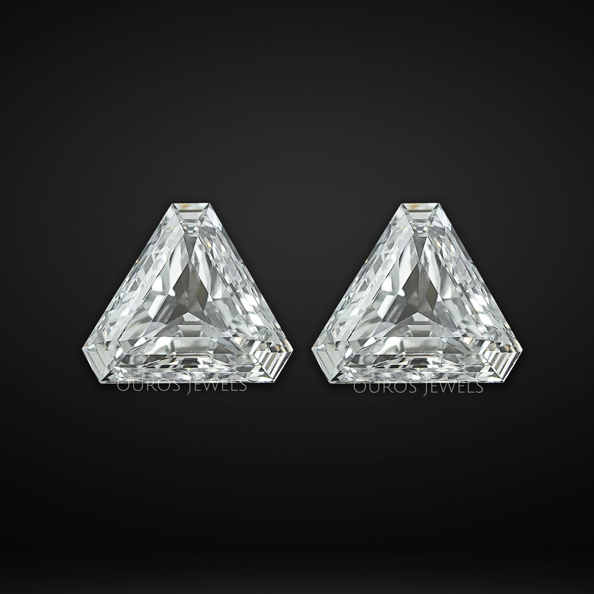 Modified Triangle Lab Diamond Matching Pair — Ouros Jewels