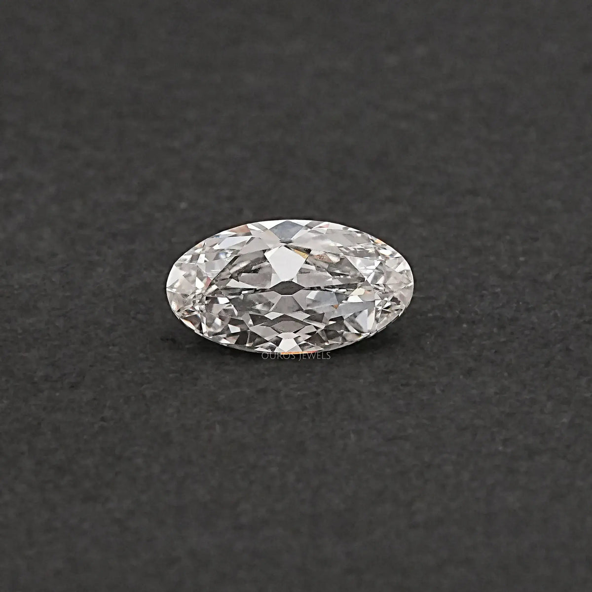 Old Mine Moval Cut Lab Grown Diamond — Ouros Jewels