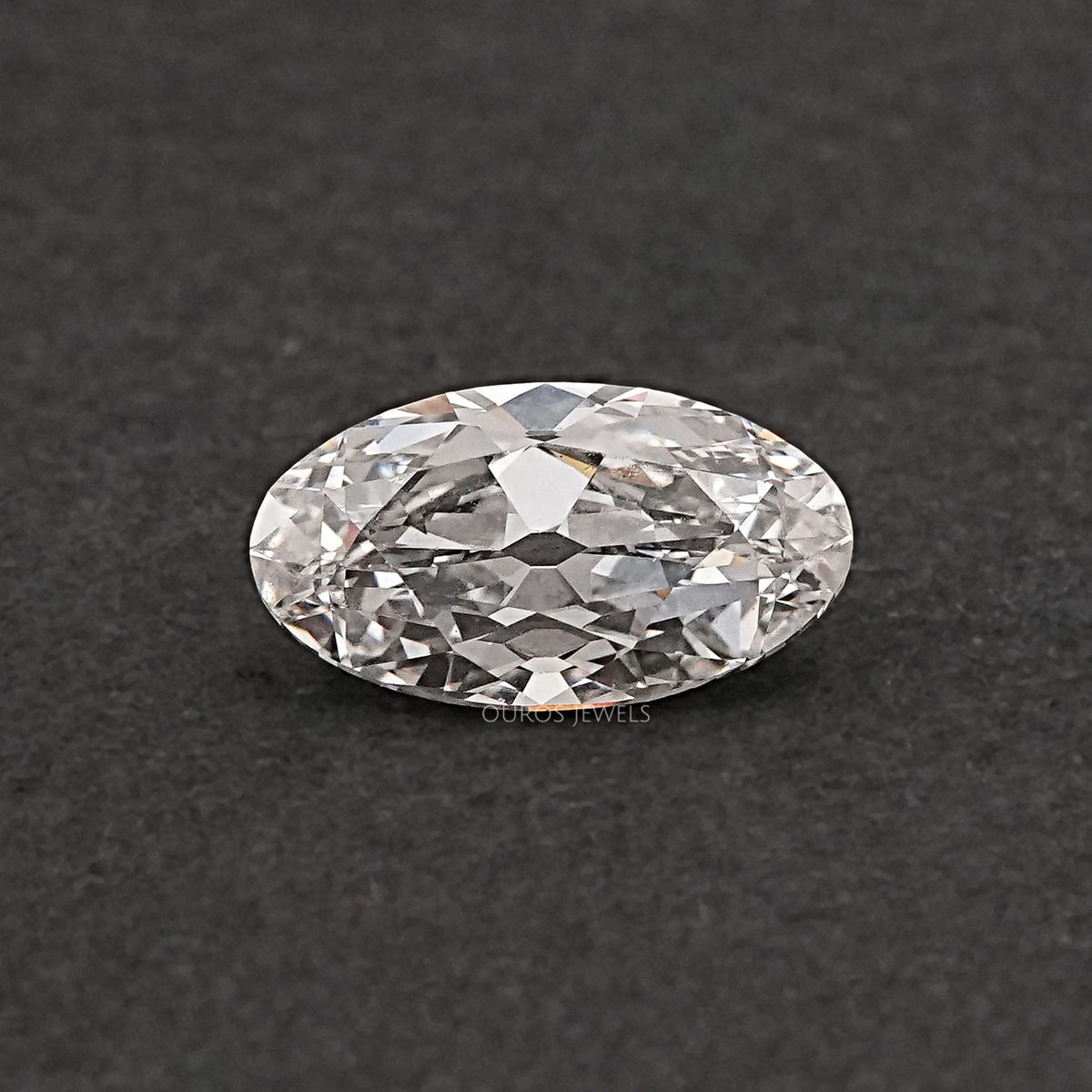 Old Mine Moval Cut Lab Grown Diamond — Ouros Jewels