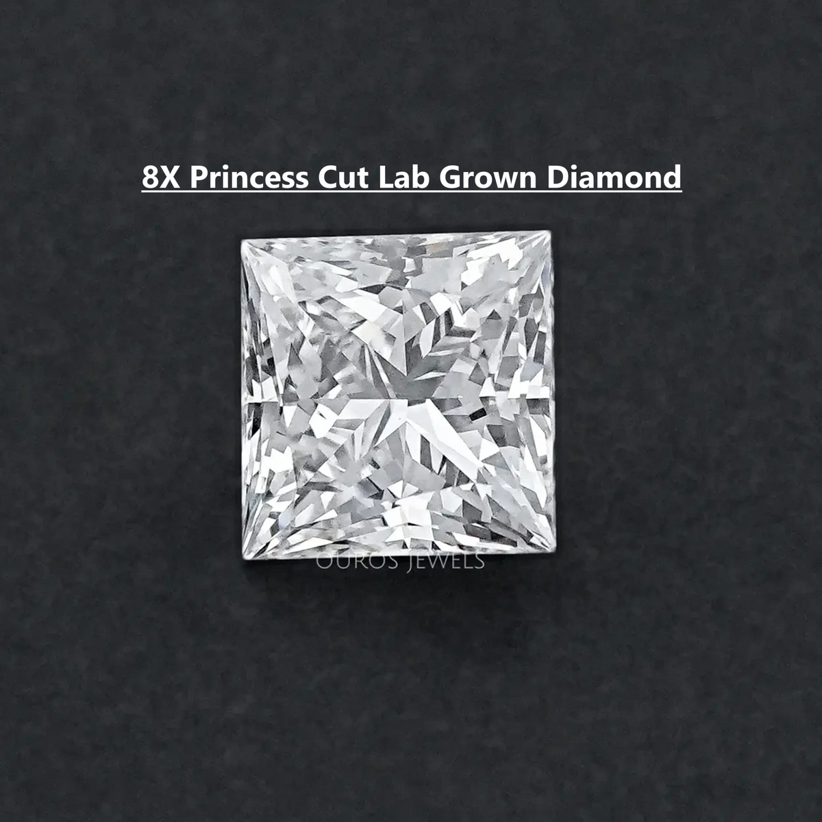 8x Princess Cut Loose Diamond — Ouros Jewels