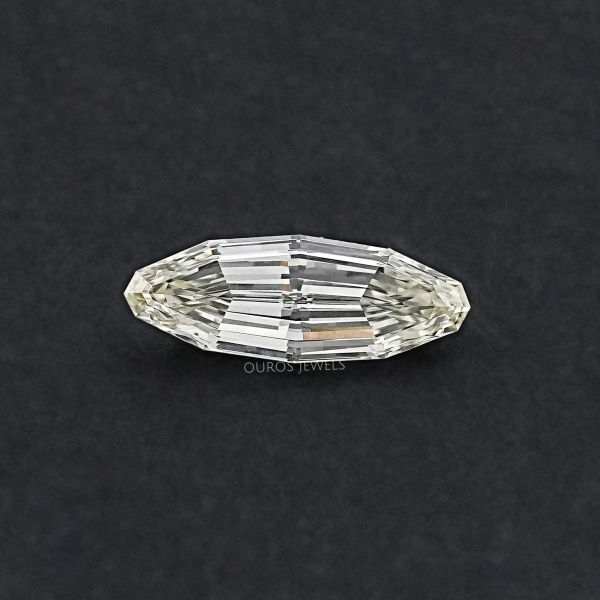 Step Cut Moval Lab Loose Diamond — Ouros Jewels