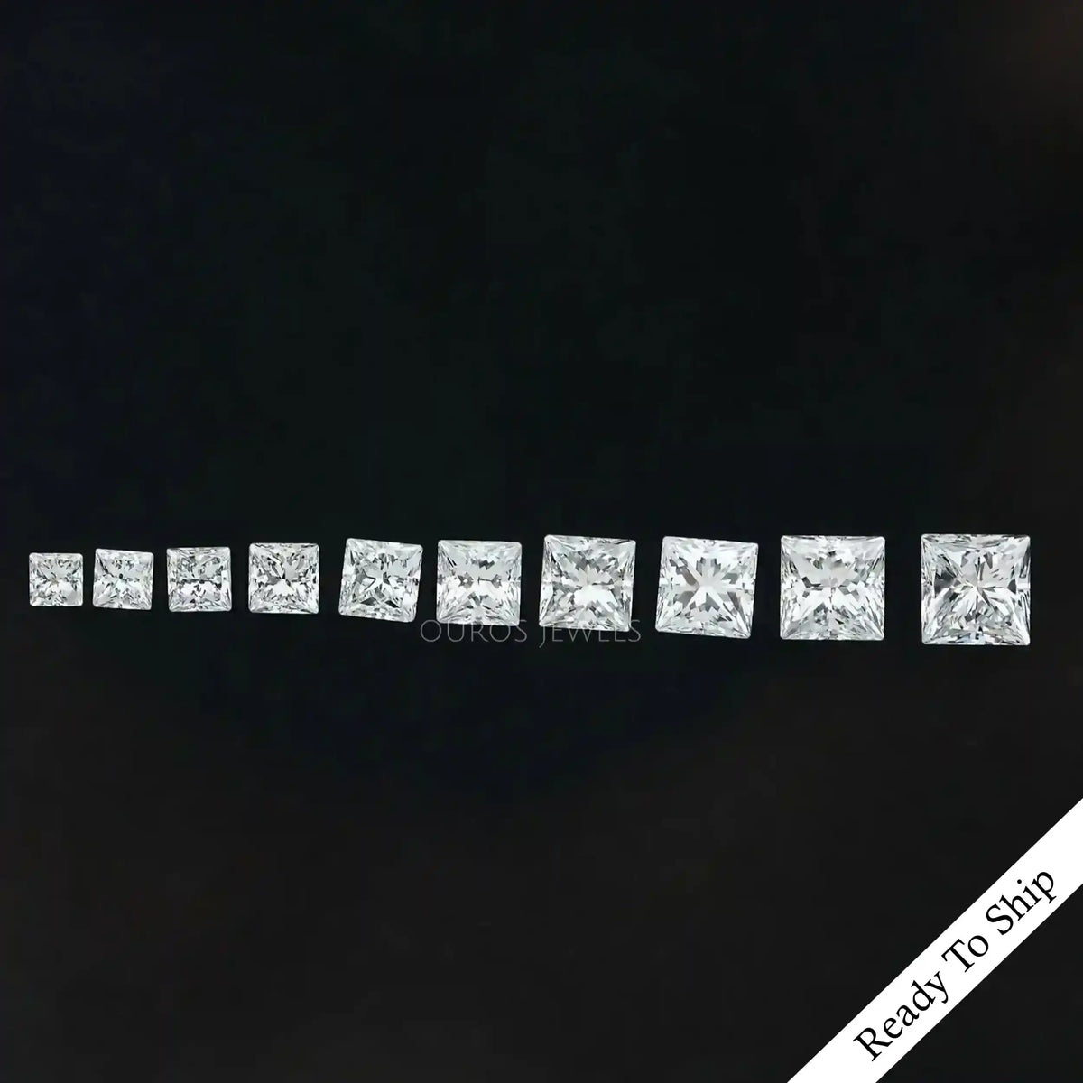 Princess Cut Lab Grown Diamond | Ouros Jewels